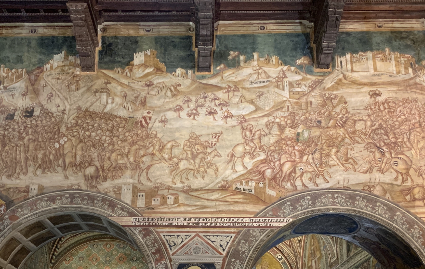 Lippo Vanni, « Vittoria dei senesi nella battaglia di Val di Chiana ...