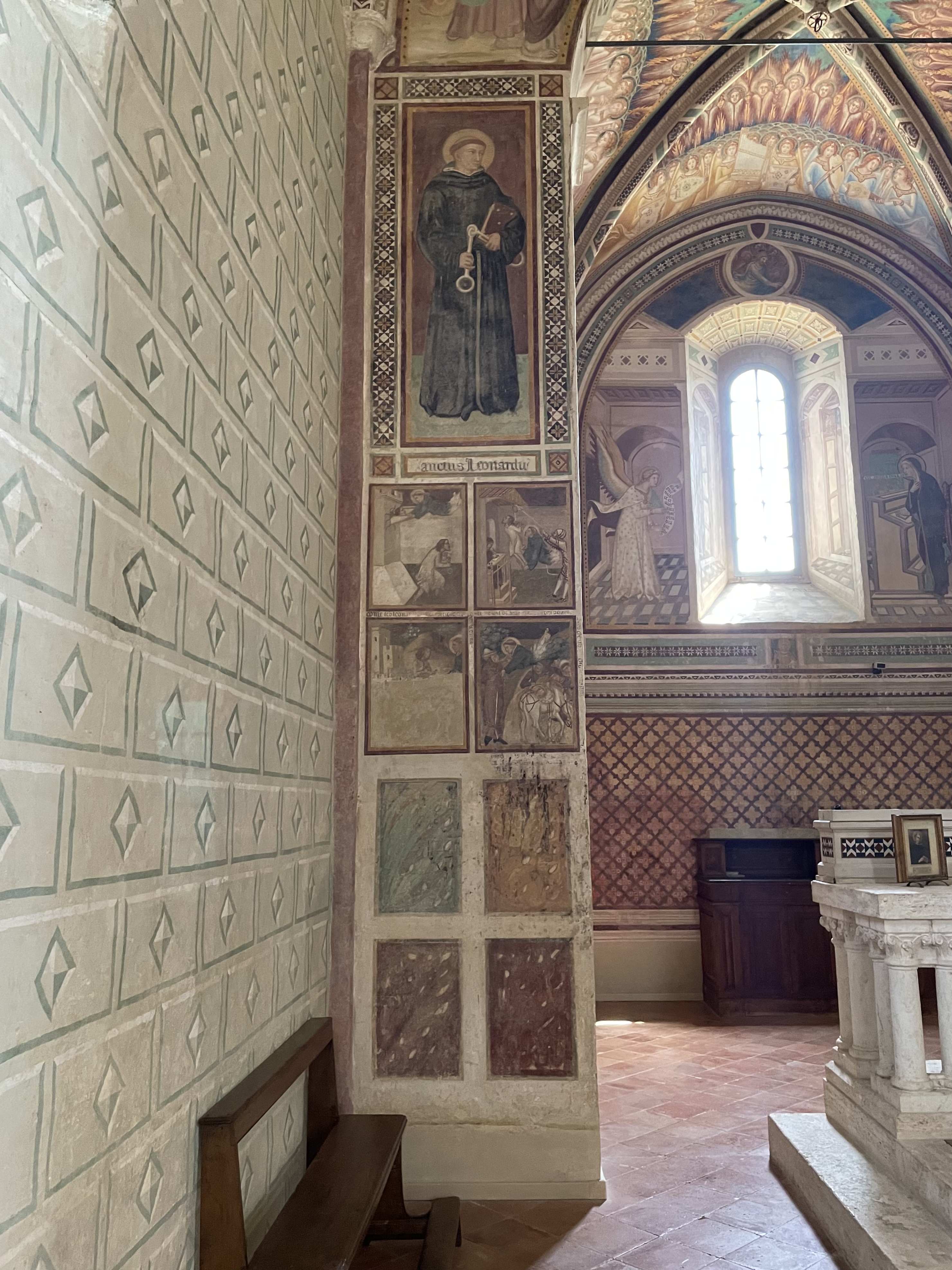 Lippo Vanni, « San Leonardo » – Guide artistique de la Province de Sienne