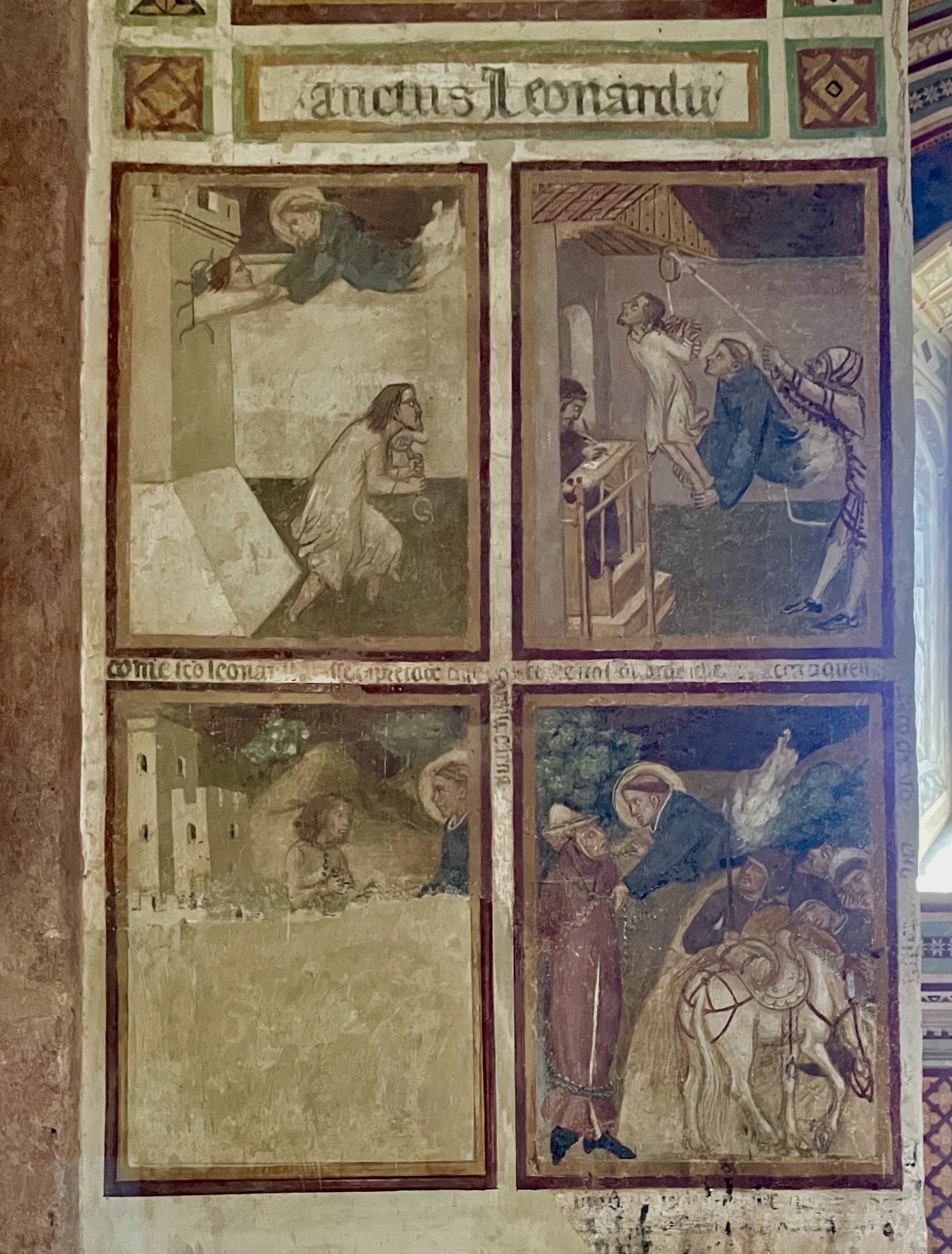 Lippo Vanni, « Quattro miracoli di San Leonardo » – Guide artistique de ...