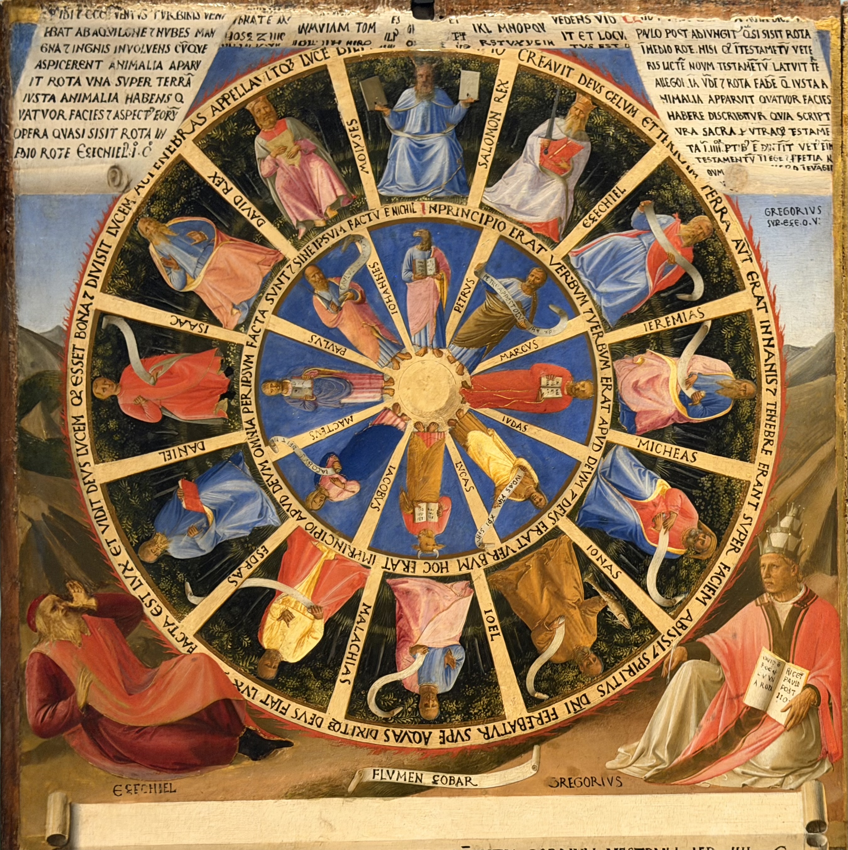 Fra Angelico, « Visione di Ezechiele (Rota in medio rotae)» – Guide ...